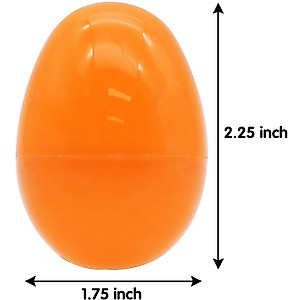 JOYIN 48 Mochi Squishy Toy Prefilled Easter Eggs, Kawaii Stress Reliever Squishy Toys Inside for Easter Theme Party Favor, Easter Eggs Hunt, Basket Filler, Classroom Prize Supplies