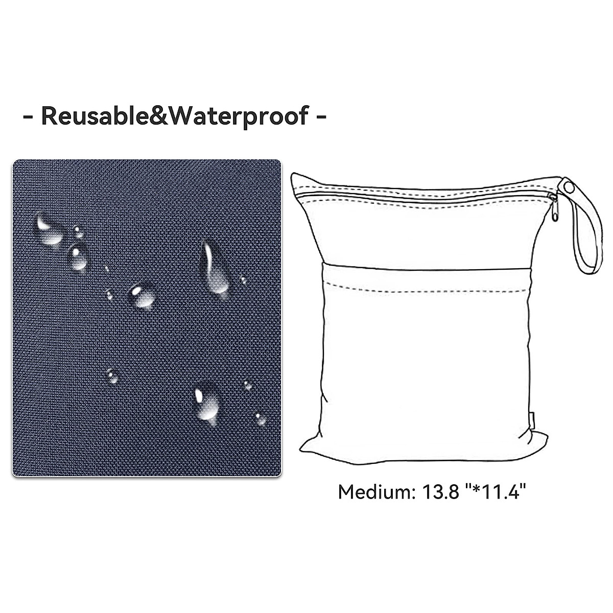 Breast Pump Backpack (Navy Blue)