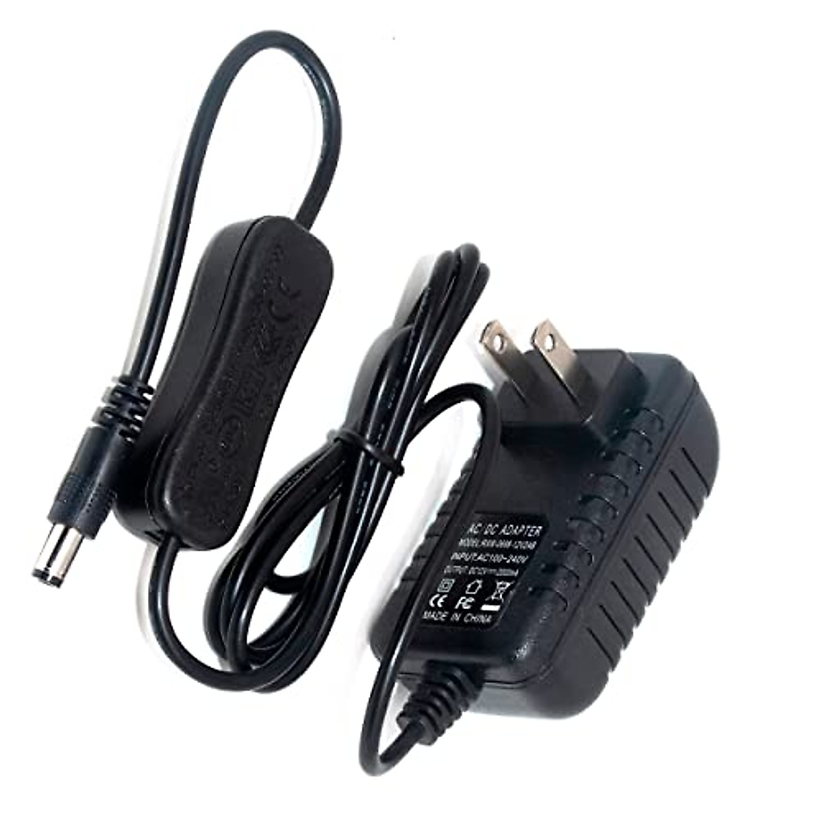 Hantop Milking Machine Switch Power Cord 12V 2A 1.2 for Basic Model