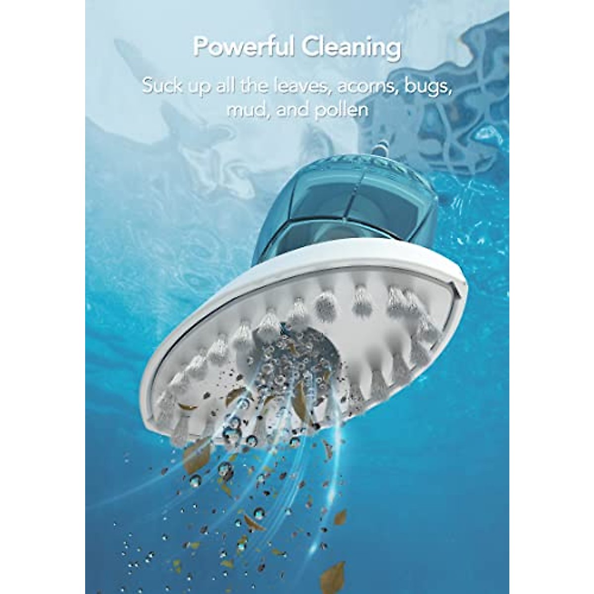 (2023 Upgraded) WYBOT Cordless Pool Vacuum with Telescopic Pole, Handheld Rechargeable Pool Cleaner for Deep Cleaning with 60 Mins Runtime, Powerful Suction, Ideal for Above Ground Pools/Spas/Hot Tubs