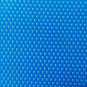 Goplus Pool Cover, 16 x 32 FT Solar Blanket with Carrying Bag for In-Ground and Above-Ground Swimming Pools, Rectangle Hot Tub SPA Thermal Blanket, Blue Bubble