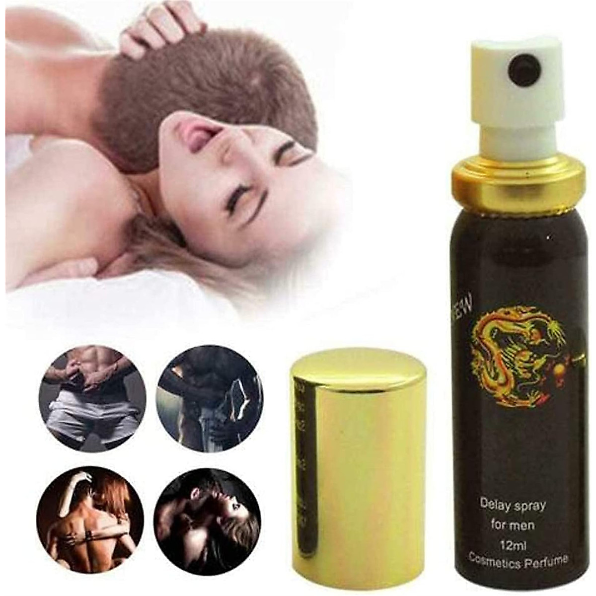 Plimida 2PCS Super Dragon 6000 Delay Spray For Men With Extra Vitamin E,Premature Ejaculant Supplement Spray,Extra Strong Delay Spray,Make Your Parterner Satisfied & Happy Tonight