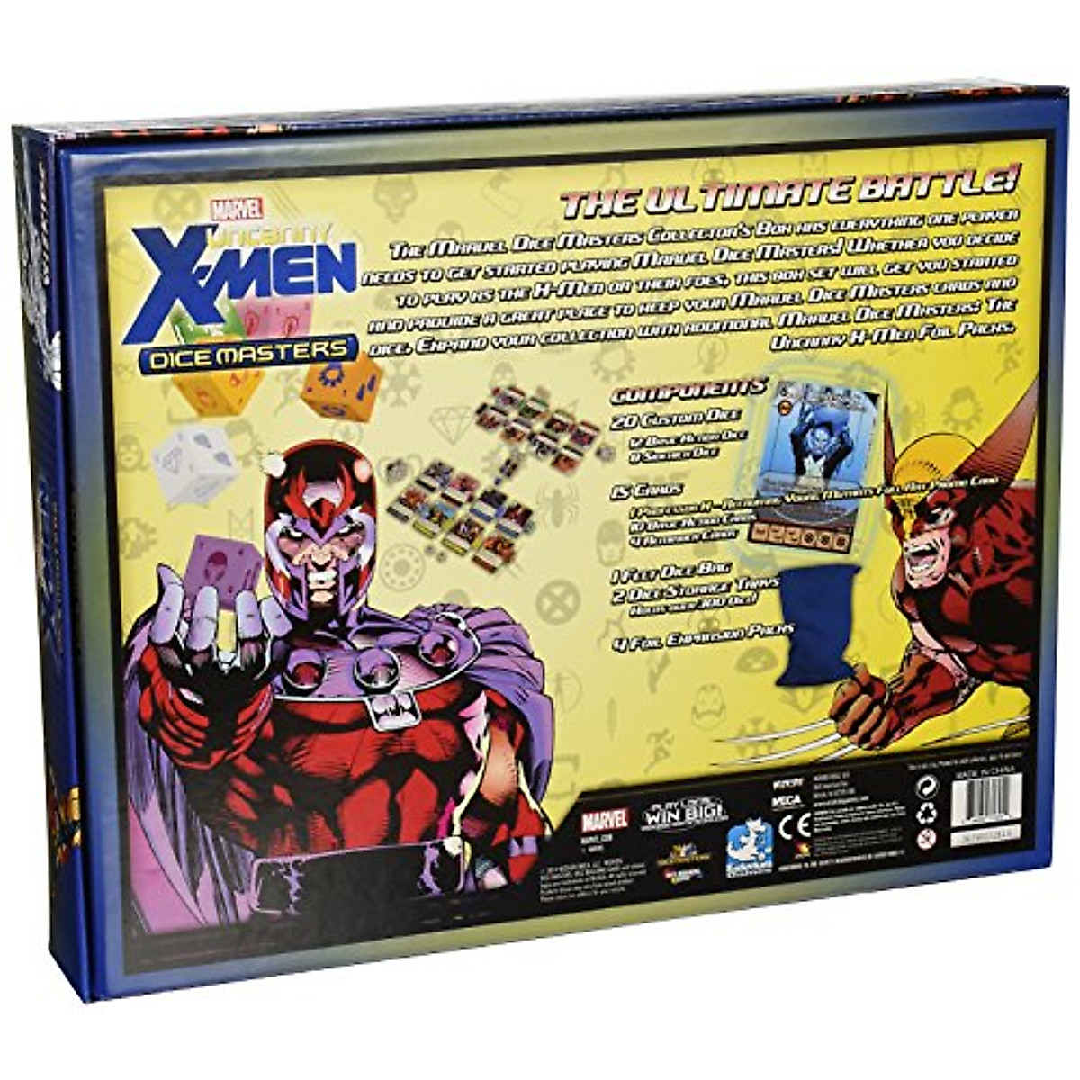 WizKids Marvel Dice Masters: The Uncanny X-Men Dice Building Game Set-Up Box