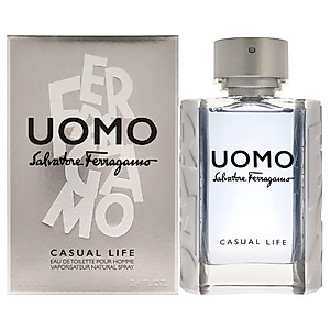 Salvatore Ferragamo Uomo Casual Life Eau De Toilette Spray 100ml/3.4oz