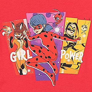 Miraculous Ladybug Rena Rouge Big Girls Tulle Dress Red 14-16