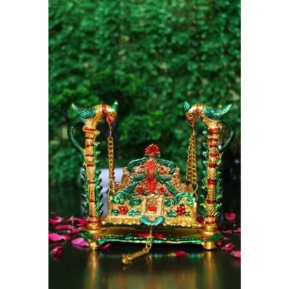Krishna Jhoola Thakur ji, Laddu Gopal Jhula, For Home And Office Decor Jhula Metal