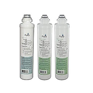 Pura Filter Replacement Kit for QCRO Set of 3 - Membrane Not Included