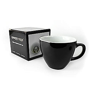 Creature Cups Spider Ceramic Cup (11 Ounce, Black Exterior) - Creepy Cups - Hidden Animal Inside Mug - Birthday, Halloween, Spooky Gift for Coffee & Tea Lovers