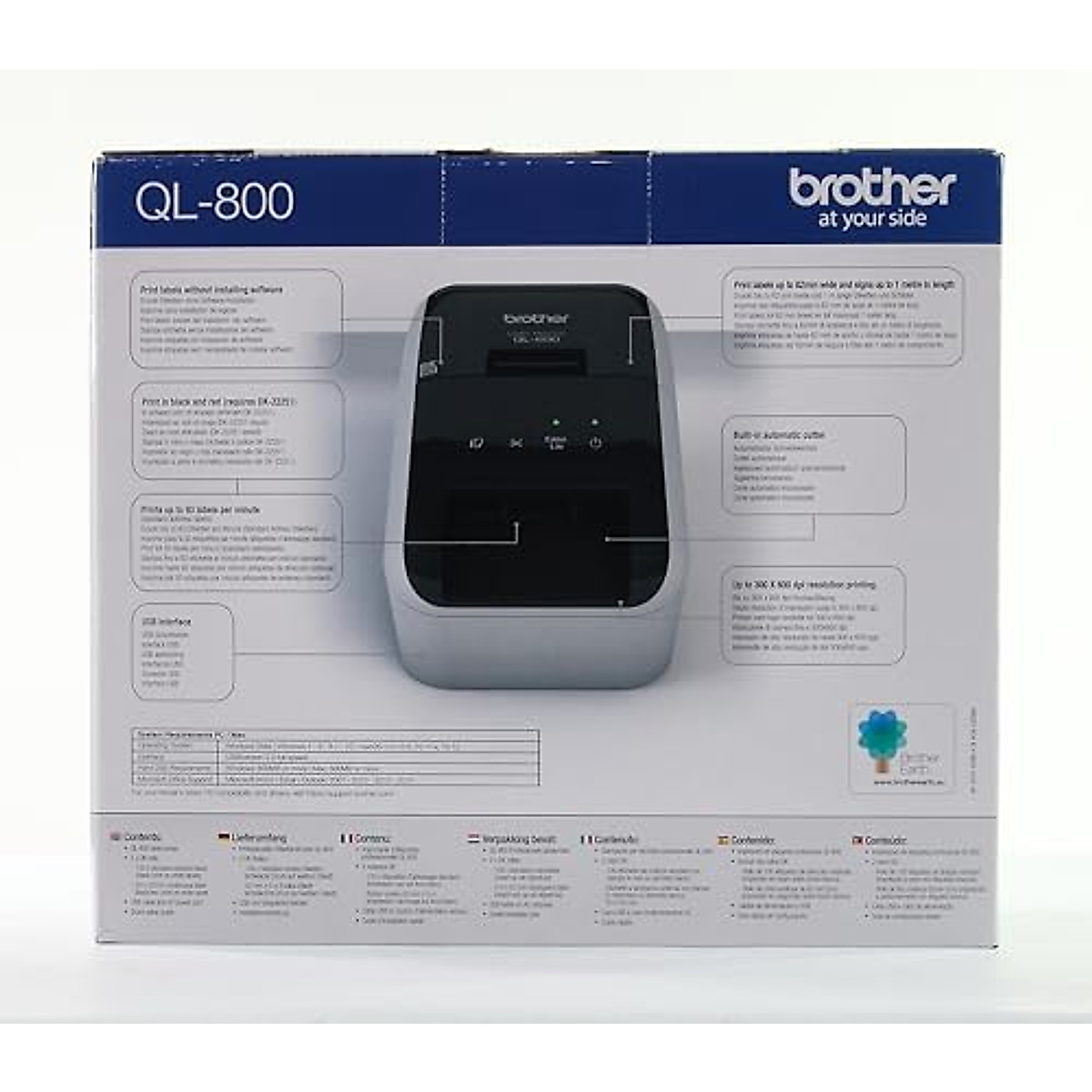 Brother QL-800 Imprimante d étiquettes