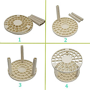 2 Packs Paint Brush Holder Pencil Stand,Desk Organizer for Color Pencil and Paintbrush