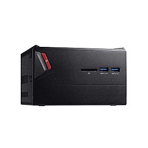 Shuttle XPC X1 Gaming Nano DKA1GH5 Intel Kabylake-H i5-7300HQ, GeForce GTX 1060, 8GB DDR4, 128GB SSD, 1TB HDD, Windows 10, Black