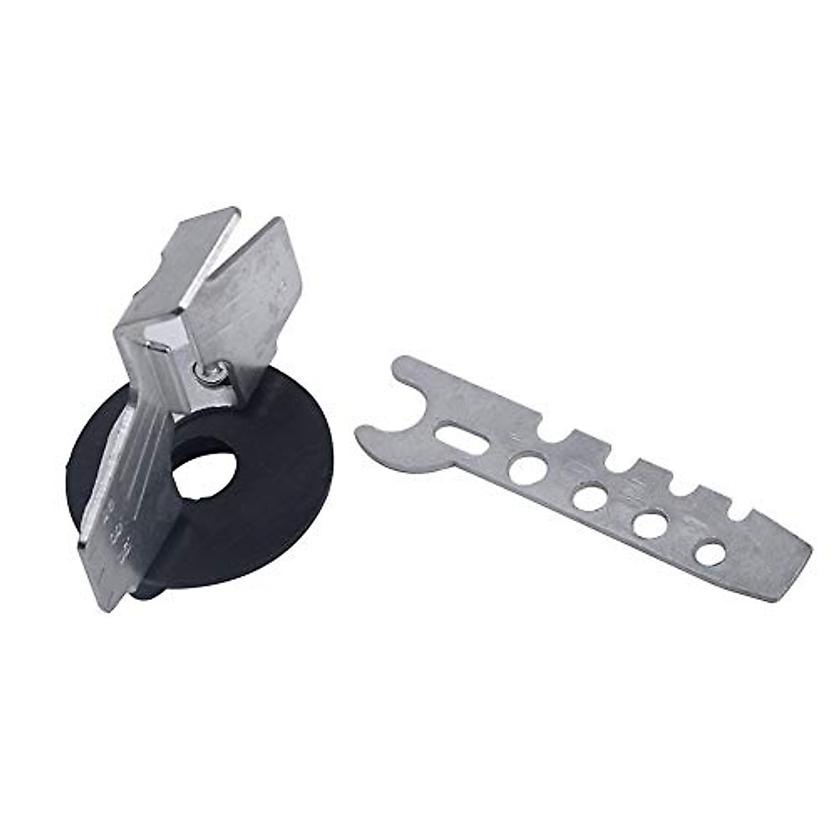 Xiaokeis Chainsaw Sharpening Attachment Kit, Chain Saw Blade Teeth Sharpener Set with Angle Guide and Diamond Burr Grinding Stone Files, Drill Power Rotary Tool Accessory Kit(5 Pcs)