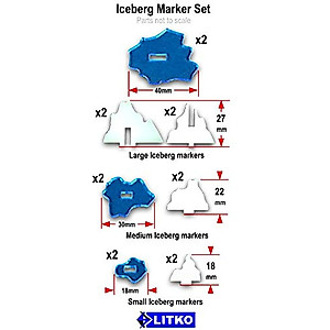 LITKO Iceberg Marker Set