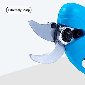 Replacement Blade for Electric Pruning Shears, SK5 High Carbon Steel Replace The Blade, 25MM/28MM/30MM Cutting Diameter, Silver ( Color : 1 pair , Size : 28mm moving blade )