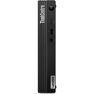 Lenovo ThinkCentre M70q Tiny 1L Business Desktop Computer, Intel Hexa-Core i5-10400T up to 3.6GHz (Beat i7-8750H), 8GB DDR4 RAM, 256GB PCIe SSD, WiFi 6, Bluetooth 5.1, Windows 10 Pro, 64GB Flash Drive