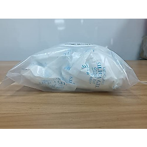 O2frepak 50 Gram(10Packs) Food Grade Moisture Absorbers Silica Gel Packs Desiccant for Storage,Food Safe Dessicant Silica Gel Packets for Moisture Storage Control