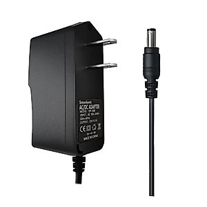 Snsnlent 12V 1A Power Adapter AC 100-240V to DC 12V 1000mA Power Supply Adapter 12V 12W Adapter DC Connector Jack 5.5mmx2.1mm for LED Strip Lights, Audio/Video
