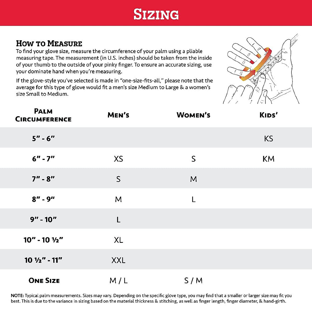 Kinco Axeman 1930 Lined Grain Cowhide Chopper Mitt (Medium)