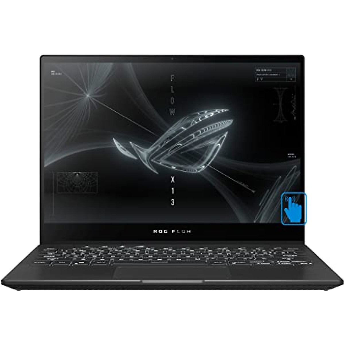 ASUS ROG 13.4" 120Hz Gaming & Entertainment Laptop (AMD Ryzen 9 6900HS 8-Core, 16GB LPDDR5 6400MHz RAM, 1TB PCIe SSD, GeForce RTX 3050 Ti, Touch Wide UXGA (1920x1200), Win 11 Home) with Hub