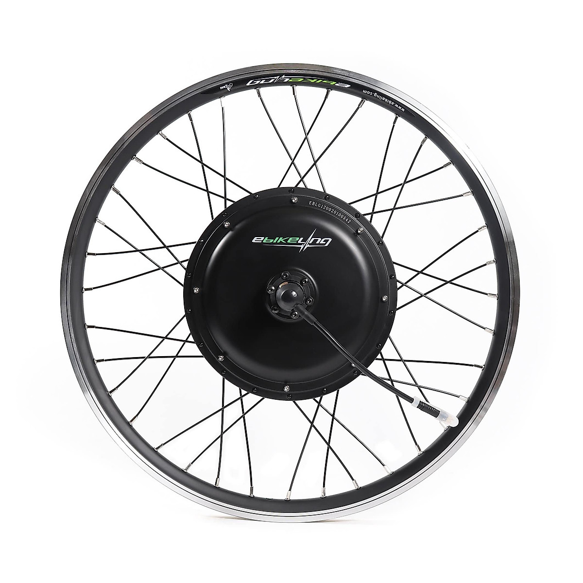 EBIKELING Waterproof Ebike Conversion Kit with Battery 24" Direct Drive Front or Rear Wheel Electric Bike Conversion Kit Ebike Battery & Charger Included 1500W 1200W Electric Bike for Adults