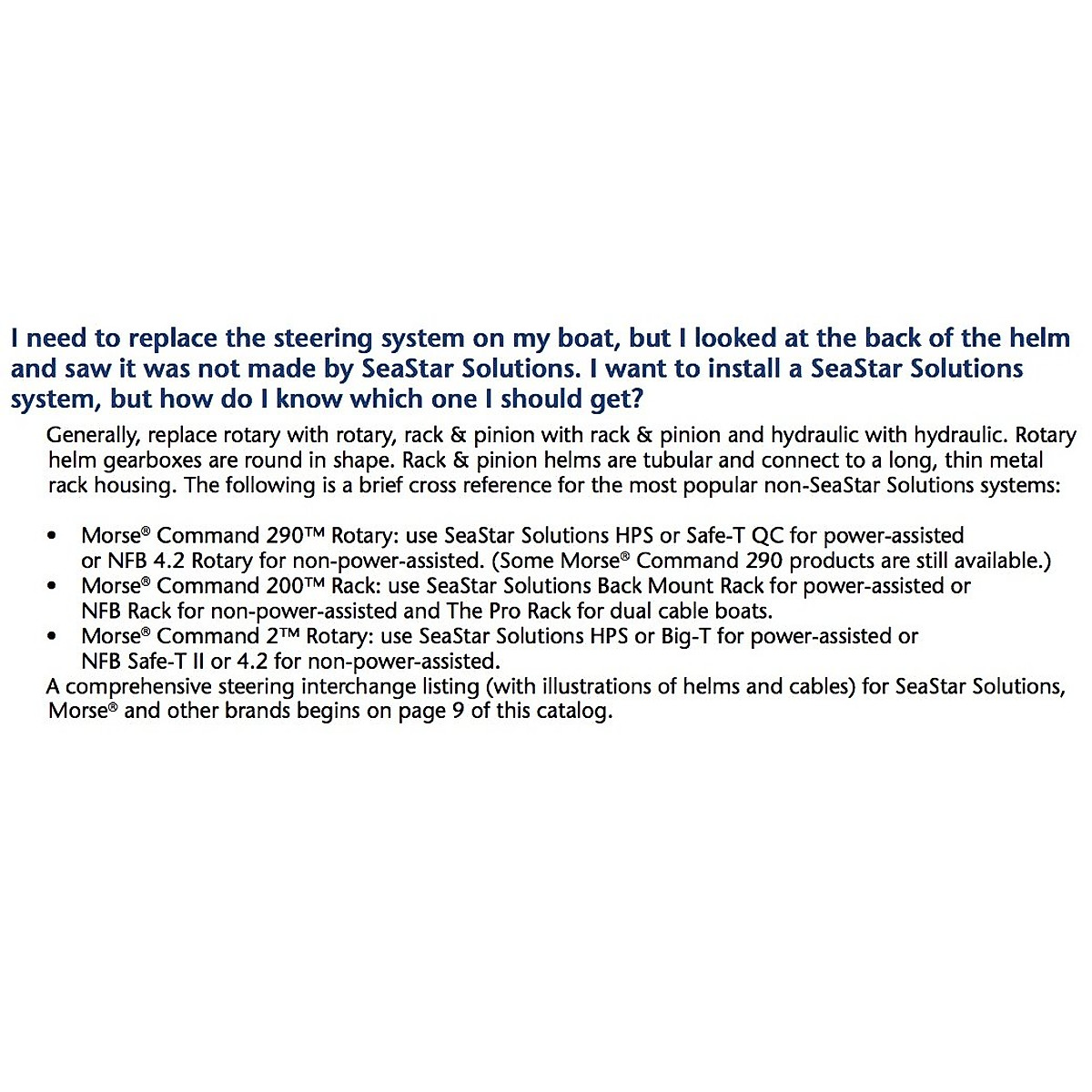 Dometic SeaStar Rack Steering Cable for Back Mount Rack Steering Kit, SSC13420, 20ft.