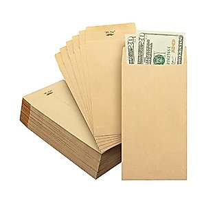 Mr. Pen- Money Envelopes for Cash, 100 Pack, 6.5" x 3.5", Cash Envelopes, 100 Envelopes Money Saving Challenge, Money Saving Envelopes, Small Envelopes for Money, Money Envelopes for Cash Budgeting