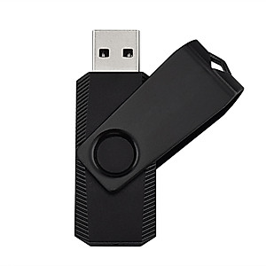 VICFUN 2PCS 32GB USB Flash Drive USB 2.0 2 X 32GB Flash Drives-Red/Black