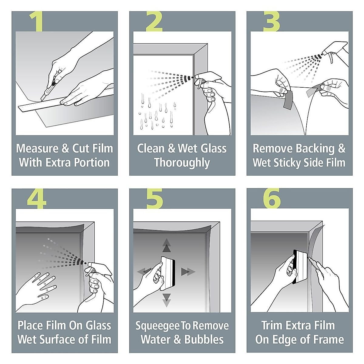 BDF 3ABST Window Film Abstract Stained Glass (36" X 59 1/2" (2 Continuous Patterns))