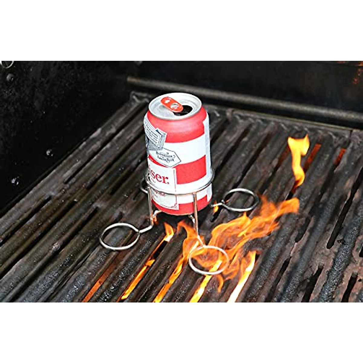 Beer Can Chicken Holder for Grill, Smoker, or Oven - Make Tender, Moist, Flavorful Chicken Easily with This Beer Butt Chicken Stand