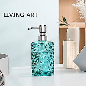 Chrome Soap Dispenser Pump Replacement - Silver 304 Rust Proof Stainless Steel Lotion Dispenser Pumps Replacement for Standard 28/400 Neck Size Regular Mouth Bottles,2 pcs