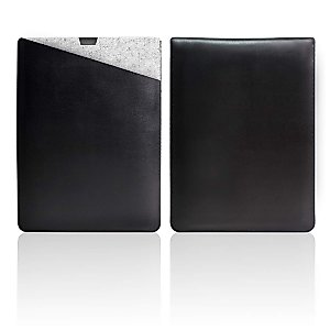 WALNEW 13.5" Sleeve for 13.5 Inch Microsoft Surface Laptop 5/4/3/2/1(2022/2021/2019/2018/2017 Released) Protective Soft Sleeve Case Cover Bag with Safe Interior and Exterior Mouse Pad, Black