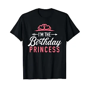 I'm the birthday princess girl matching family T-Shirt
