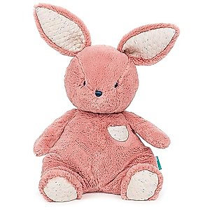 GUND Baby Oh So Snuggly Bunny Stuffed Animal, Bunny Toddler Toy, Dusty Rose Pink, 12.5"