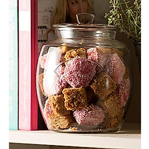 Kilner Glassware Universal Storage Jar, Durable Multi-Purpose Glass Container with Airtight Push-top Lid, 135-Fluid Ounces