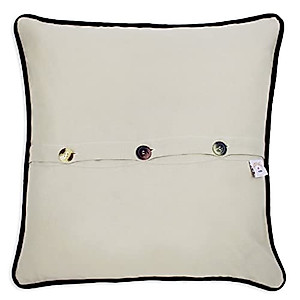 Catstudio California Embroidered Decorative Throw Pillow