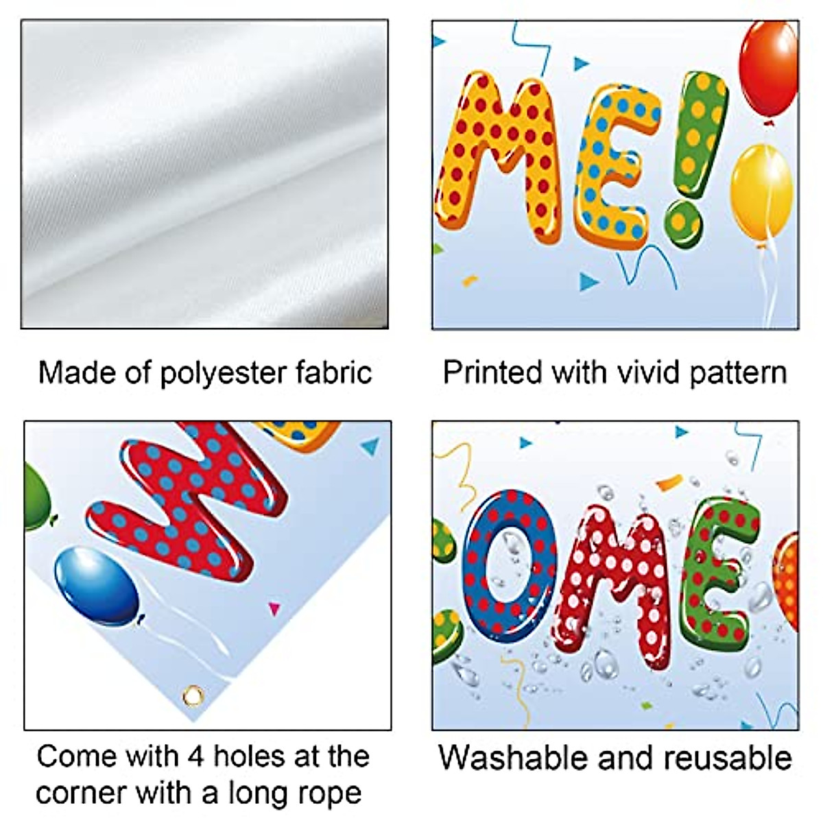 Labakita Welcome Home Banner Housewarming, Welcome Home Decorations for Hospital/Military/Navy/Marine Corps/Marine Boot-camp/Army/National Guard/Air Force, Welcome Home Sign