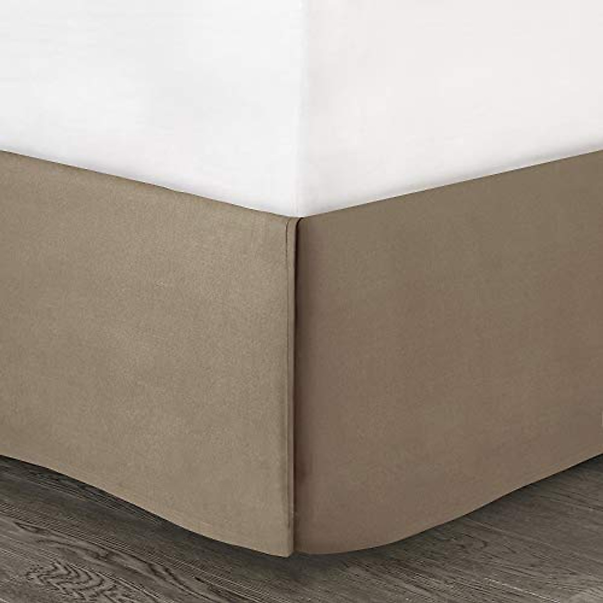 Madison Park Boone Cozy Comforter Set, Faux Suede, Deluxe Hotel Styling All Season Down Alternative Bedding Matching Shams, Decorative Pillow, King (104 in x 92 in), Rustic Tan 7 Piece