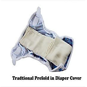 OsoCozy Better Fit Prefold Cloth Diapers - Small - 6 pk