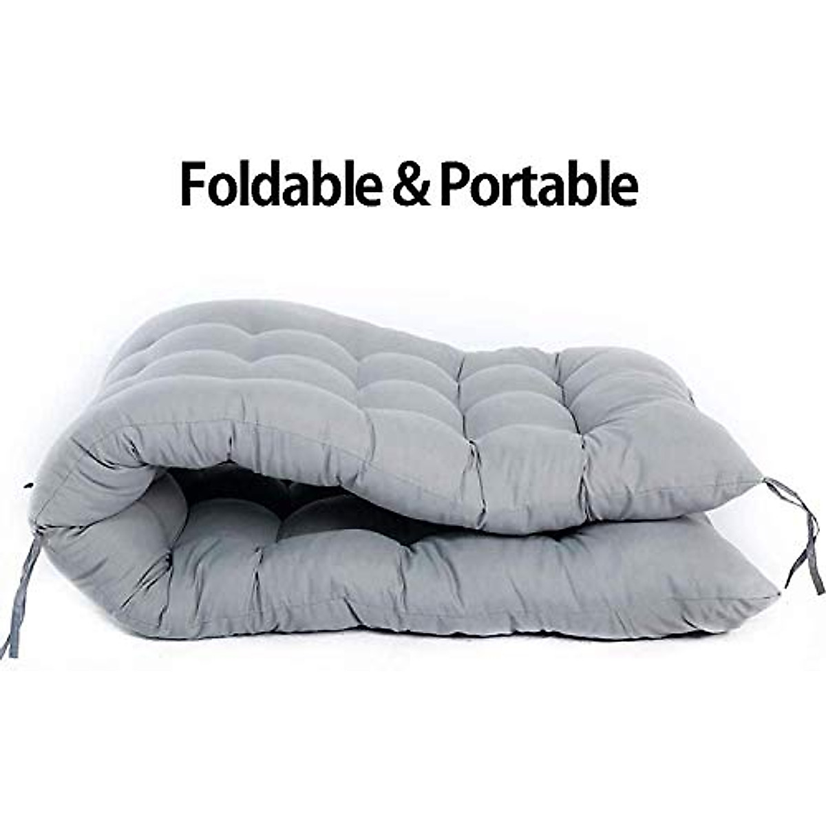 KRIDDR Thick Indoor Bench Cushion 2/3 Seater Rectangular Garden Chair Cushions Home Furniture Wooden Sofa Seat Cushion