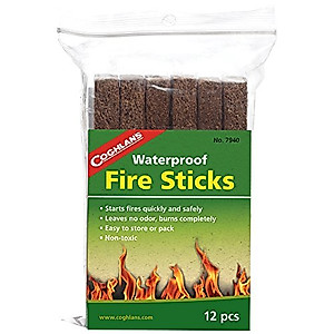 Coghlan's 7940 Fire Sticks 12 Count,Brown,1 Pack