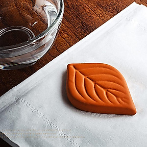 YuanHolumid Sugar Keeper Saver for Keeping Moist Fresh Reusable Leaf Clay Hydrostone Keep Conditioning Humidity Kitchen Gadgets Storage Containers Food Container Sets