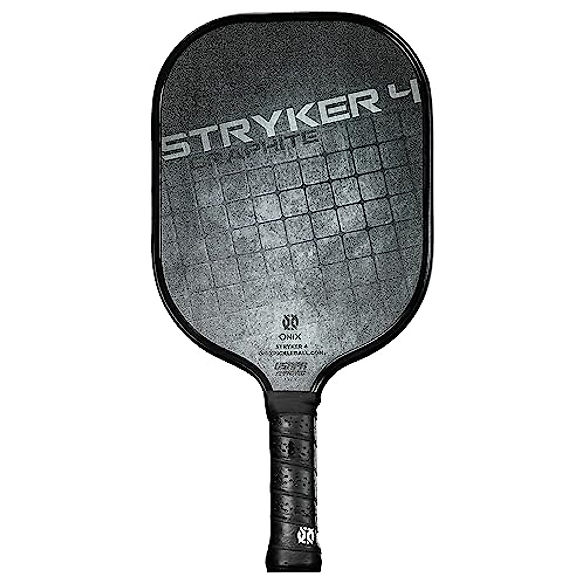 Onix Graphite Stryker Pickleball Paddle Features Oversized, Nomex, Paper Honeycomb Core, and Graphite Face