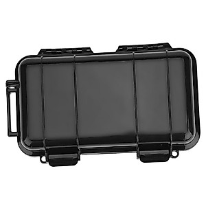 Waterproof Container, Outdoor Waterproof Shockproof Box Case Dry Storage Sealed Box Container (A) Emergency Protective Equipment Waterproof Storage Case Small Waterproof Box