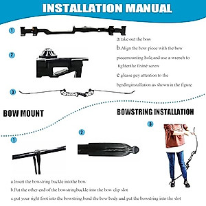 Furqery Adult Bow and Arrow Set, Archery Set Adult Beginner with 12 Carbon Fiber Arrows, 52 Inch Aluminum Takedown Recurve Bow Package for Training, Practice & Competition, 40lbs