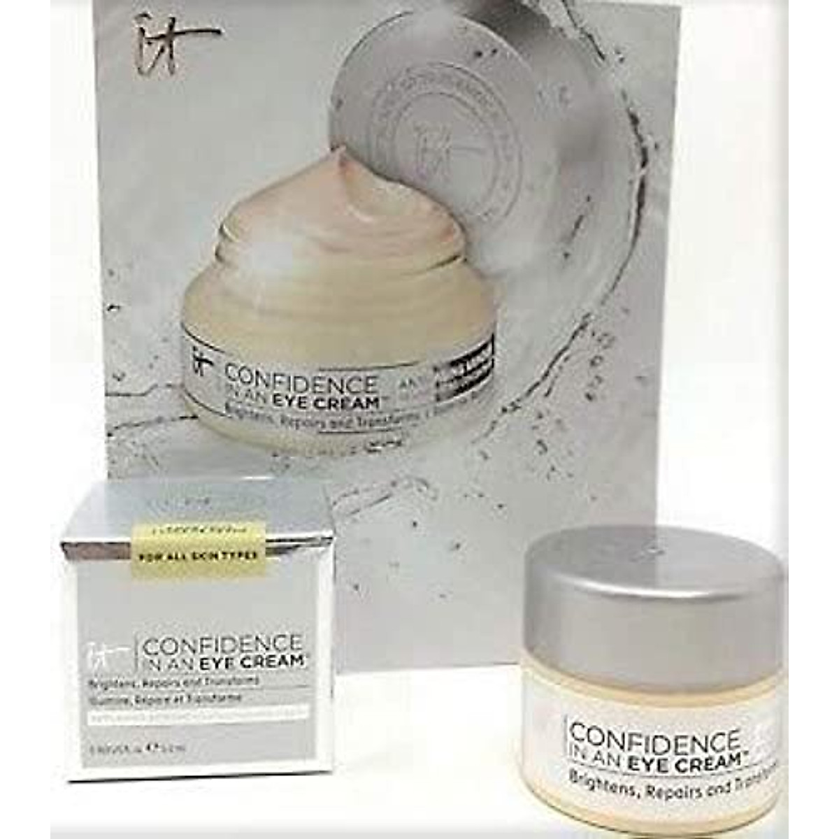 It Cosmetics Confidence In An Eye Cream 0.16oz Travel Size