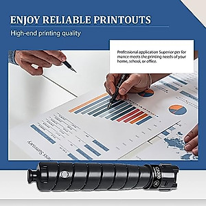 DOPHEN C8000 Toner 4 Pack 106R04037 106R04034 106R04035 106R04036 Toner Cartridge Set Replacement for Xerox Versalink C8000 Printer (BK/C/M/Y)