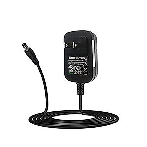 MyVolts 12V Power Supply Adaptor Compatible with/Replacement for Brother PT-D400, PT-D400AD, PT-D400VP Label Printer - US Plug