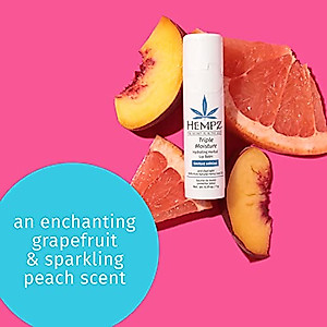 Hempz Triple Moisture Herbal Lip Balm, .25 oz