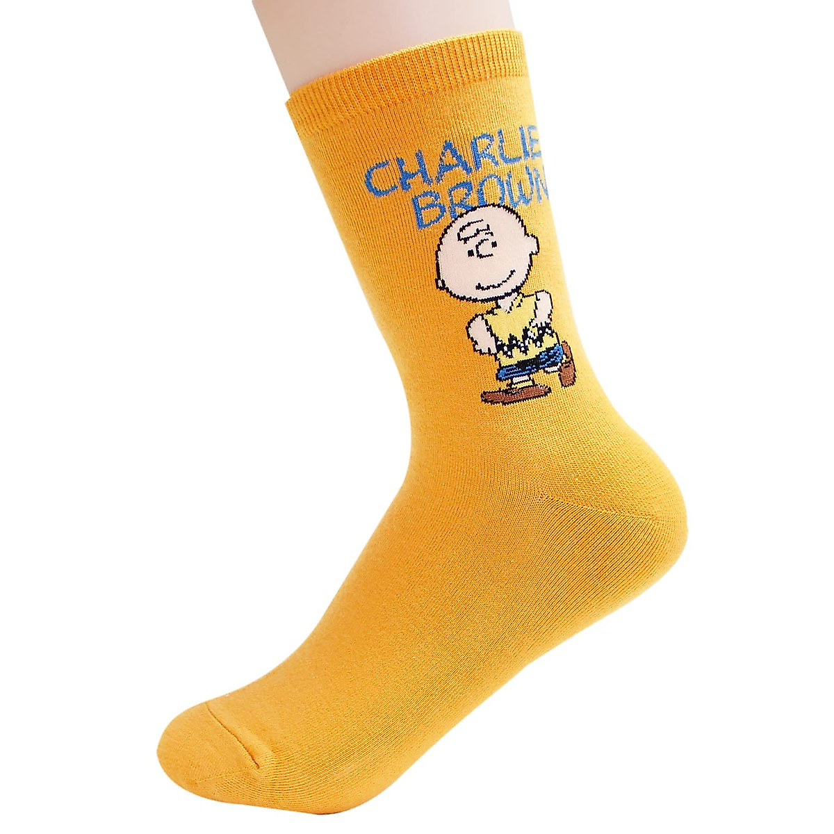 The Peanuts Snoopy Women and teen girls Licensed Socks Collection Socksense (Name_5pairs)