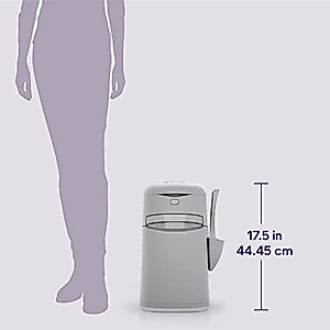 Litter Genie Easy Roll Pail | Cat Litter Box Waste Disposal System for Odor Control | Includes 1 Continuous Refill Bag